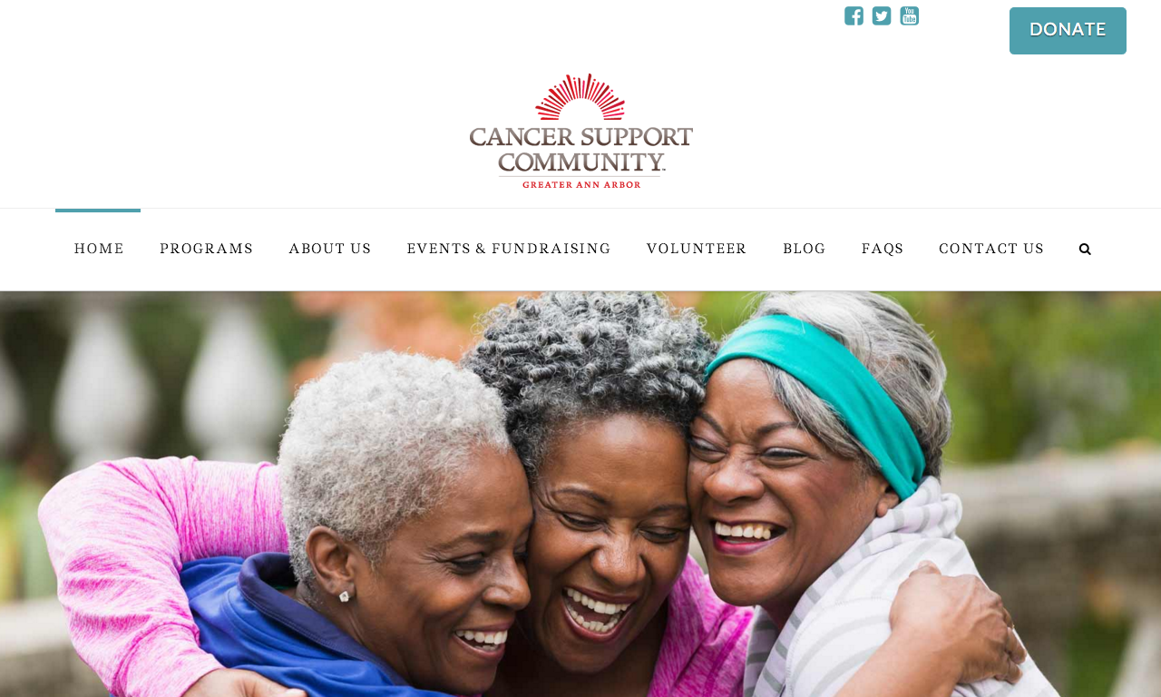 Cancer Support Community - VC Web Design